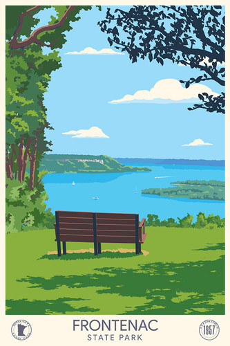 Frontenac State Park MN | stevethomasart