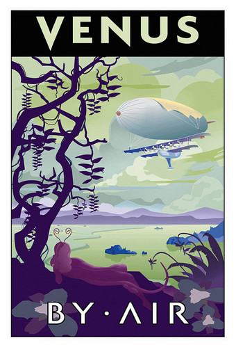 Venus Postcard | stevethomasart