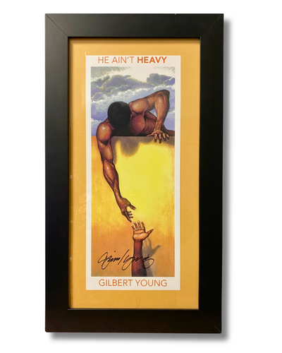 “HE AIN’T HEAVY” By Gilbert Young Print | ArtsXchange