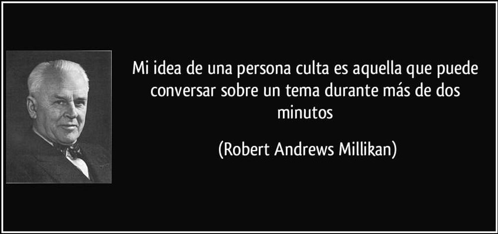 SER UNA PERSONA CULTA