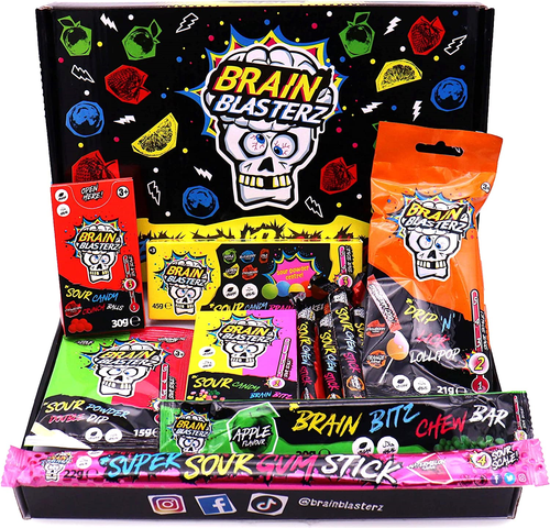 Brain Blasterz Selection Box 363g | Cariad Confectionary