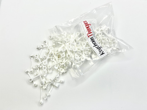 Keychain Thingies® Extra Strength 100 pc. (White, Black, Red, Green ...