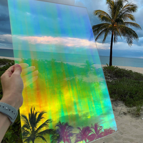 1/8" Iridescent Mirror Acrylic | Cerulean Tides