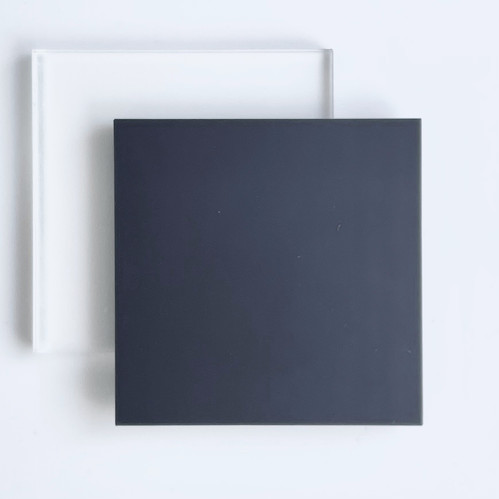 1/8" Midnight Ash Matte Acrylic | Cerulean Tides