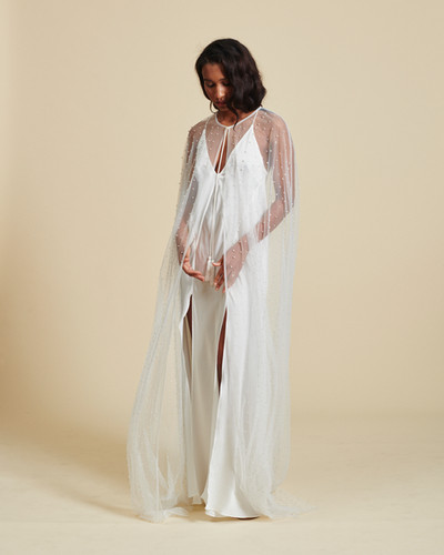 Daughters of Simone | Elie Cape *SAMPLE SALE* | anwe bridal