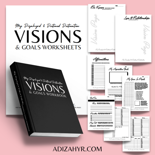 3D Visions & Goals Printable Worksheets | ADIZAHYR Group