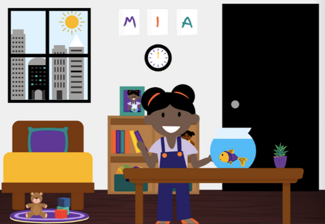 Mia and Her Fish: New ParentCorps book to help children cope with grief