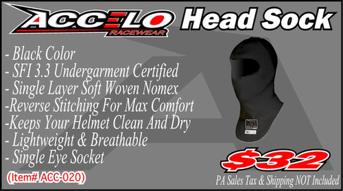 Nomex Head Sock