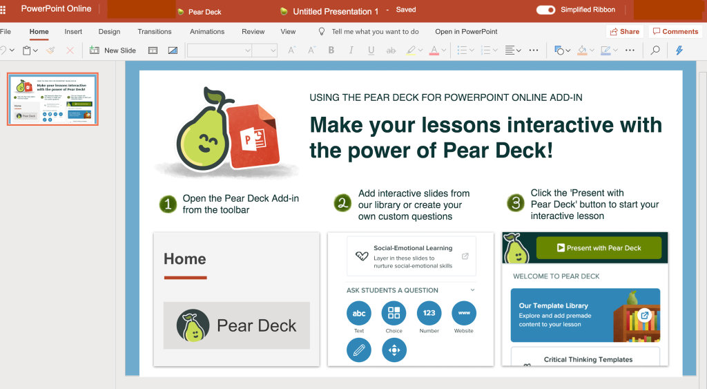 Peardeck Subscription