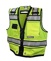 Dewalt Hi-Vis Safety Vest w Zipper and Pockets | The Deployment Sup 2