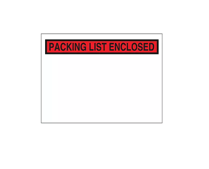 Adhesive Packing Slip Enclosed (Pack of 50) | The Deployment Sup 2