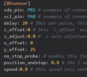 MKS robin nano v3.0 --- BD sensor | Pandapi Print 3D
