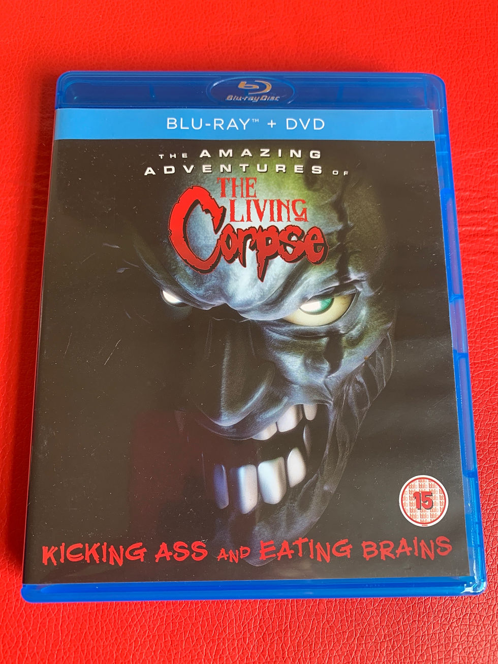 The Amazing Adventures of the Living Corpse BLU RAY | Flashback Films UK