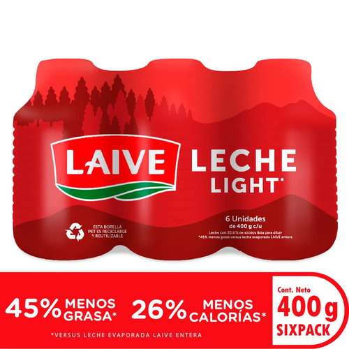 Leche Laive Light SixPack | My Site 5