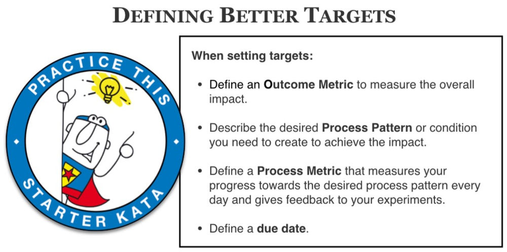 How to Define Good Targets