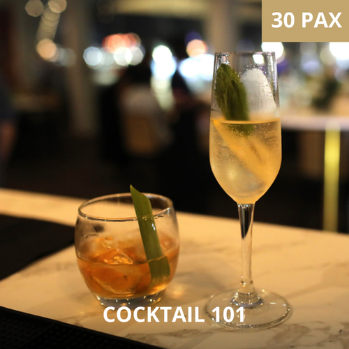 Cocktail 101 Masterclass Workshop (30 Pax) | Elite Bar Solutions