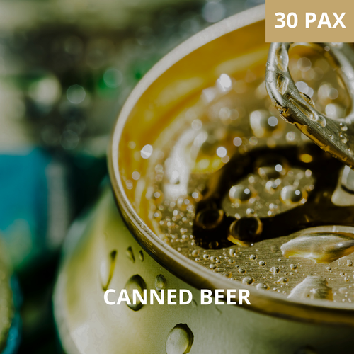 Canned Beer (30 Pax) | Elite Bar Solutions