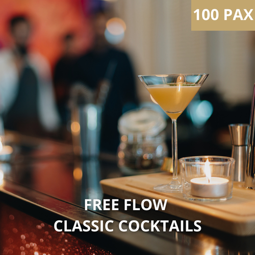 Free Flow Classic Cocktails (100 Pax) | Elite Bar Solutions