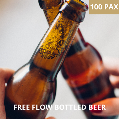 Free Flow Bottled Beer (100 Pax) | Elite Bar Solutions