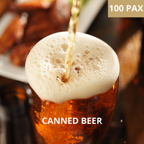 Canned Beer (100 Pax) | Elite Bar Solutions