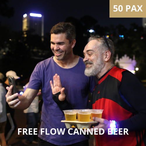 Free Flow Canned Beer (50 Pax) | Elite Bar Solutions