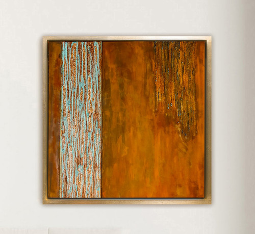 Rust abstract art | Simeoni Art Studio