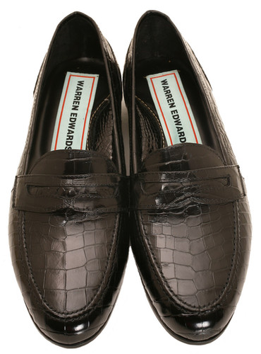 PROF in Black Baby Alligator | warrenedwards