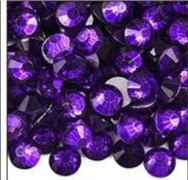 Purple Glass Rhinestone | Creative rhinestones