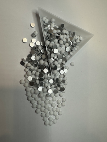 Solid White Glass | Creative rhinestones