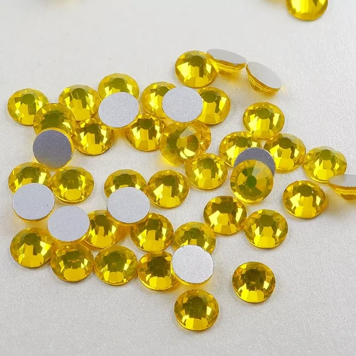 Mixed Bag of Citrine GlassRhinestones | Creative rhinestones