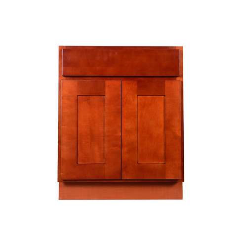 Cherry Shaker Base Cabinet 21-30 | Charlton Cabinetry
