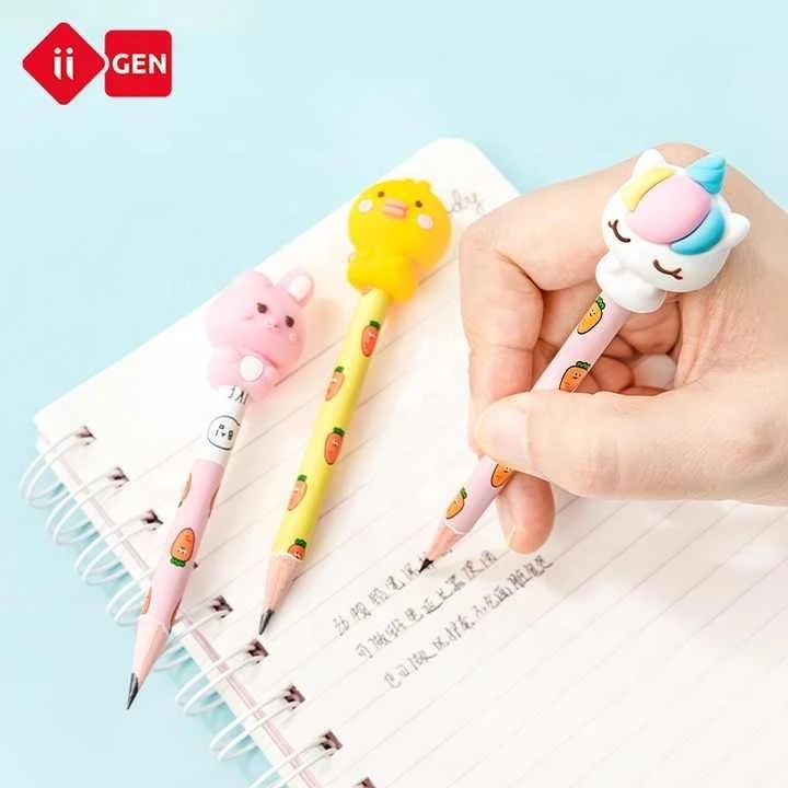 Lazy Star Silicone Pencil Caps | Bellekijostationery