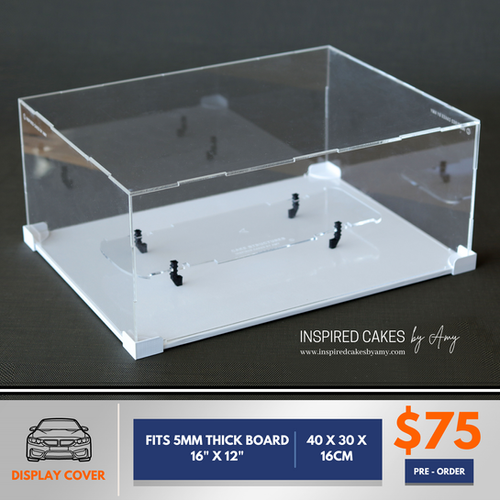Transparent Display Cover | Inspired Cakes byAmy