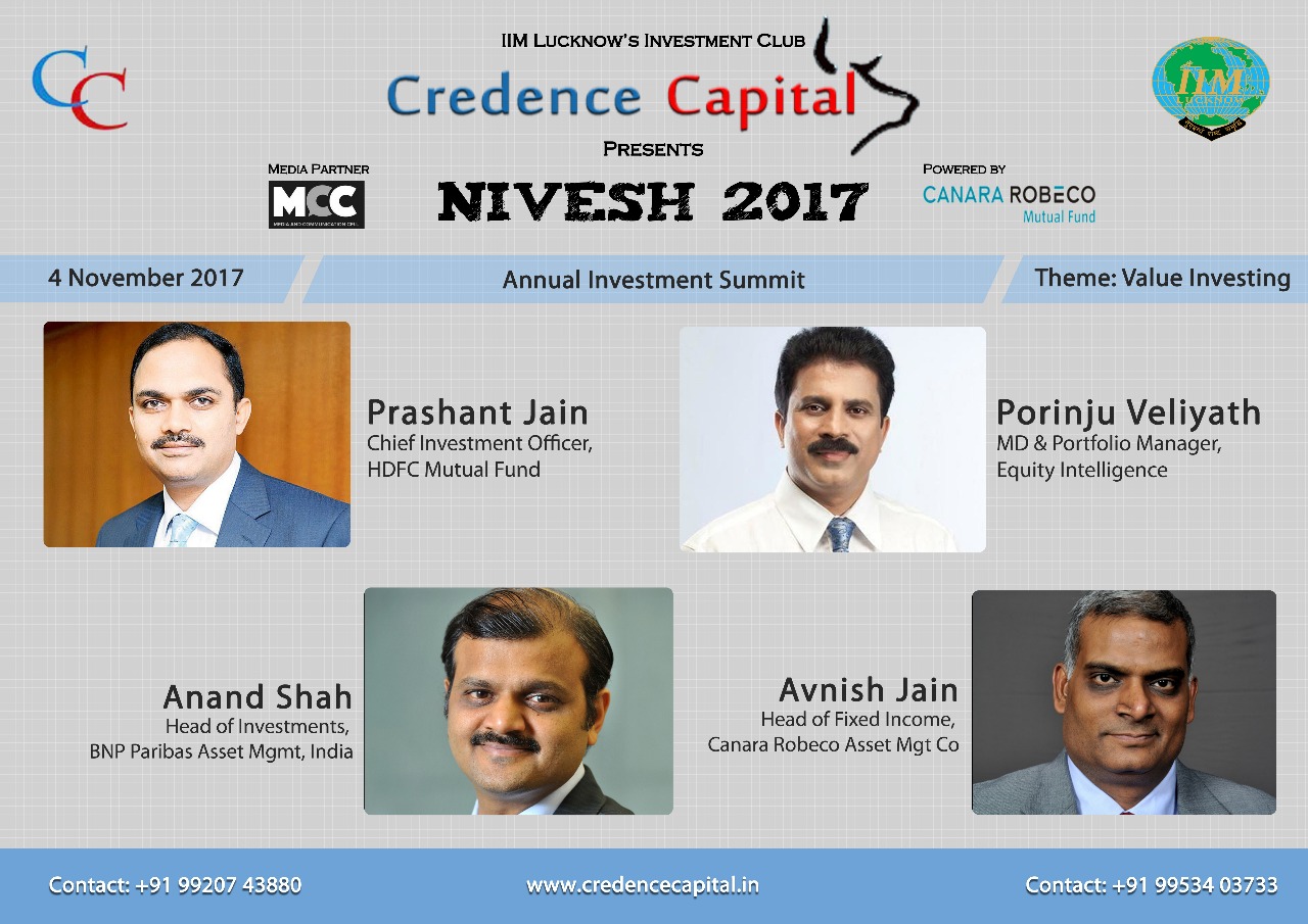 Nivesh 2017 | Credence Capital | IIM Lucknow