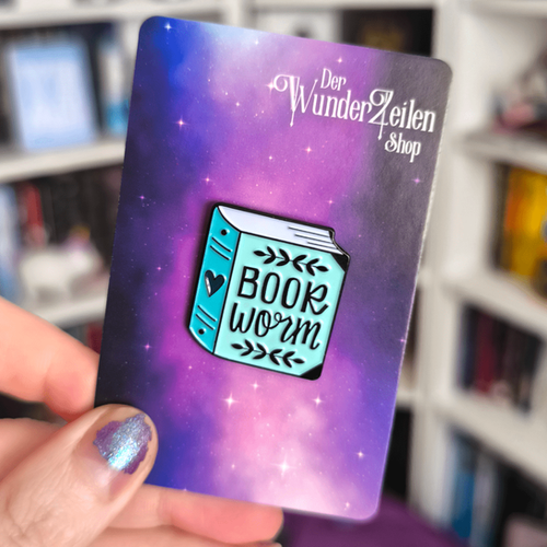 Süßer Bookworm Pin ♥ | WunderZeilen Shop