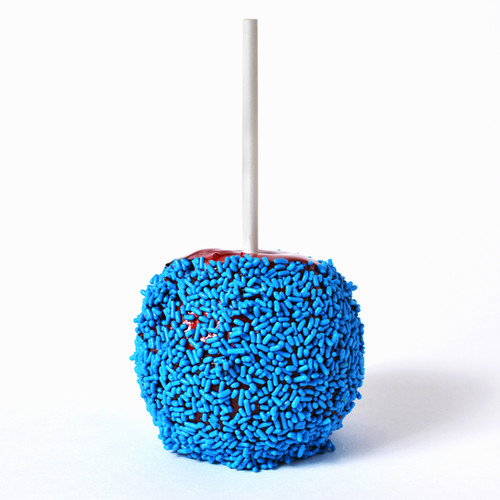 One Dozen Blue Sprinkles Candy Apples | Buy Candy Apples