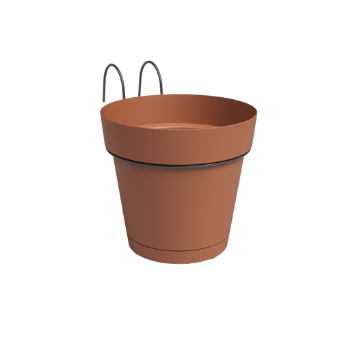 POT CAPRI BALCONY KIT - TERRACOTTA - 4L - ARTEVASI® | boutique-EVL