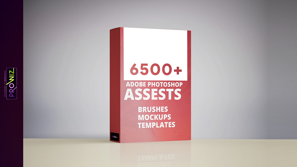 6500+ Photoshop + YouTube Assets & Presets Combo Bundle Vol. 1 | ProWiz ...