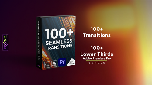 200+ Pro Transitions & Lower Thirds Combo Bundle Vol. 1 | ProWiz ...