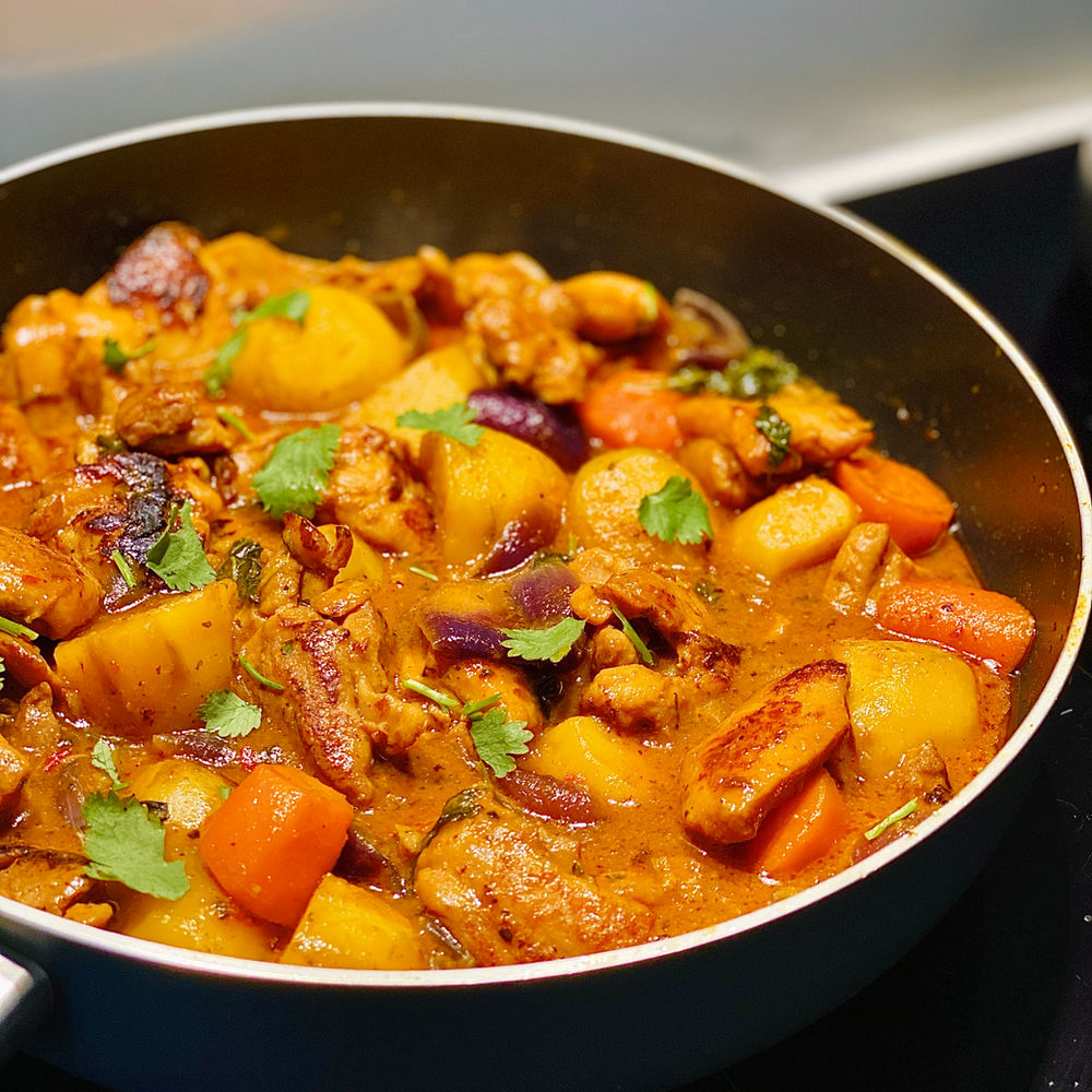 Mini Chicken Curry Farmer's Bread Bowl 迷你咖哩雞農夫包