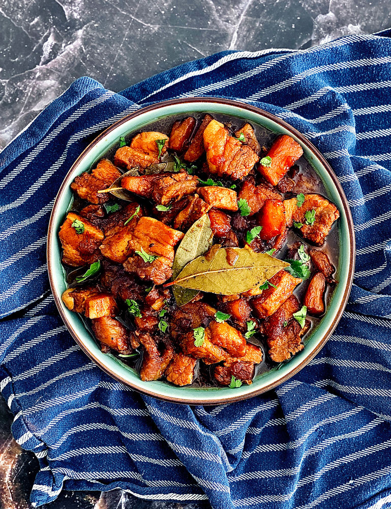 Pork Adobo with Caramelised Pineapple