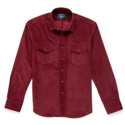 John. Maroon Corduroy | Kovalum