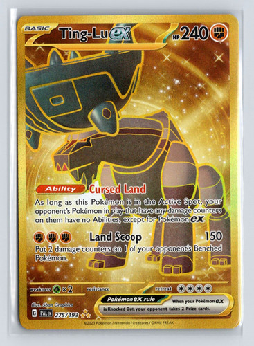 Pokémon TCG - Paldea Evolved 275/193 Ting-Lu ex NM | GHG Collectibles