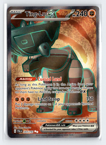 Pokémon TCG - Paldea Evolved 243/193 Ting-Lu ex NM | GHG Collectibles
