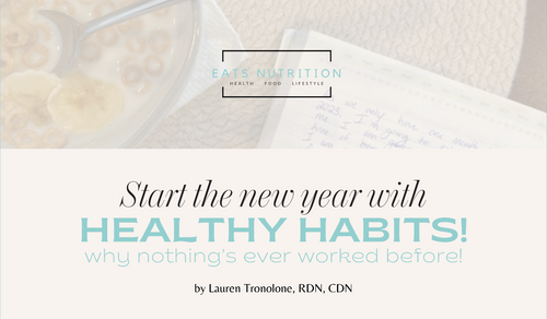 Healthy Habits Masterclass - Presentation + Handouts | Eats Nutrition
