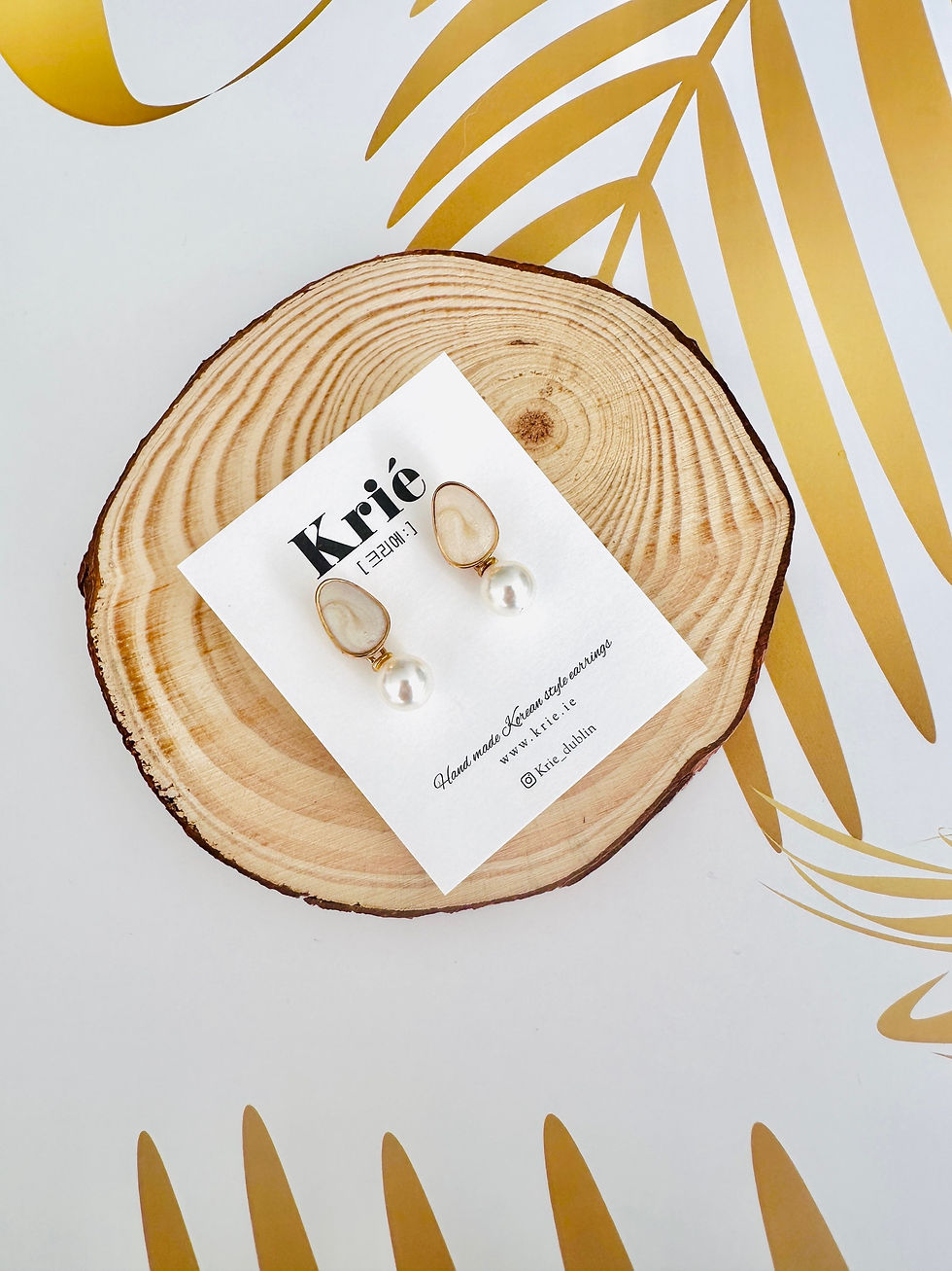 Korean style earrings | Krié
