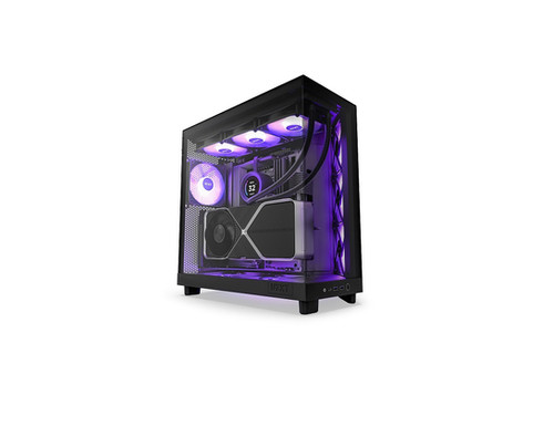 NZXT H6 Flow RGB BLACK | Altech Computer System (HK) Limited
