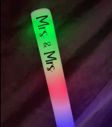 Personalised Led Wands | WeddingsUnderOneRoof