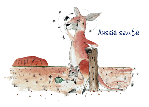 Aussie salute | jorothwell