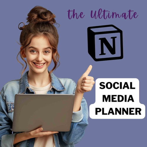 Ultimate Organizer Notion Social Media Content Planner Template Factory